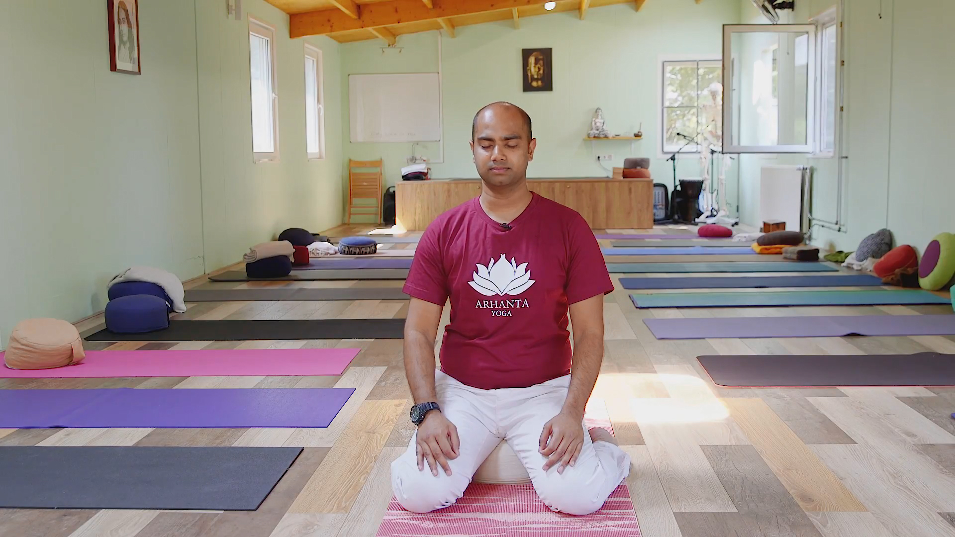 Het ochtendritueel van Yogi Ram Jain ⋆ Yoga Online